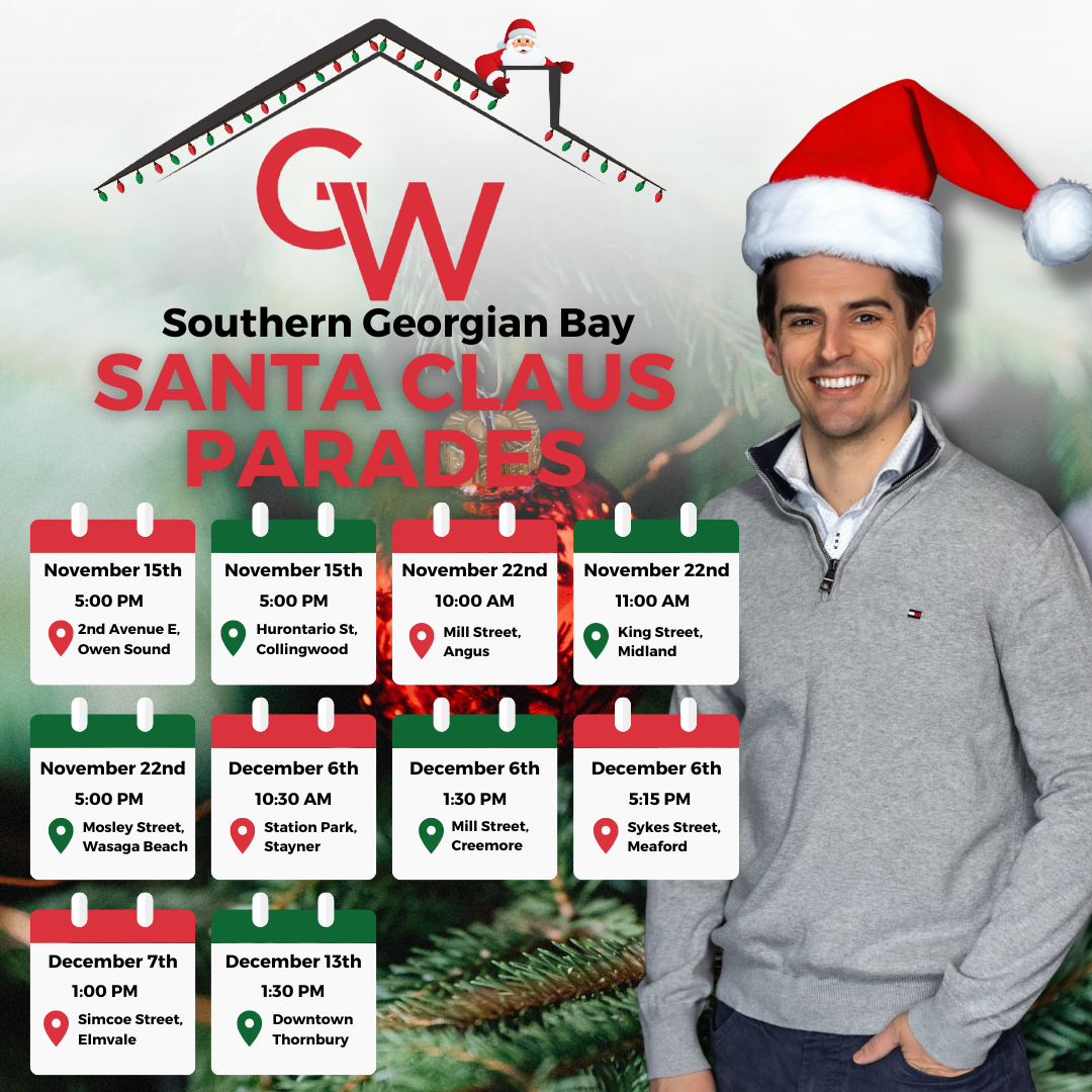 Santa Claus is Coming to Town – Southern Georgian Bay Holiday Parade ...